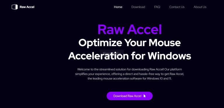 RAW ACCEL | SimoNerd.it