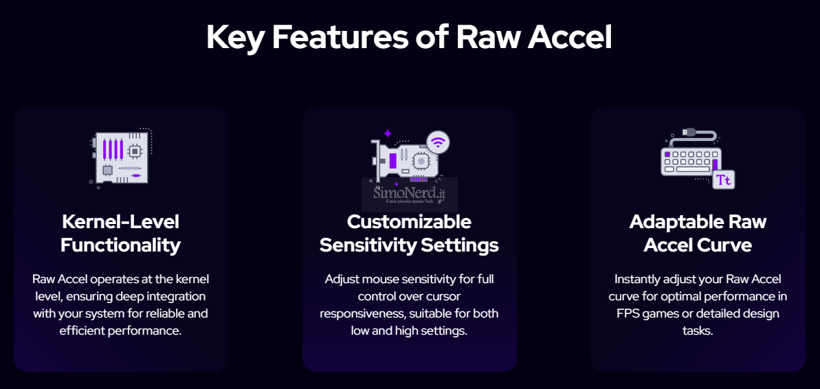 RAW ACCEL | SimoNerd.it